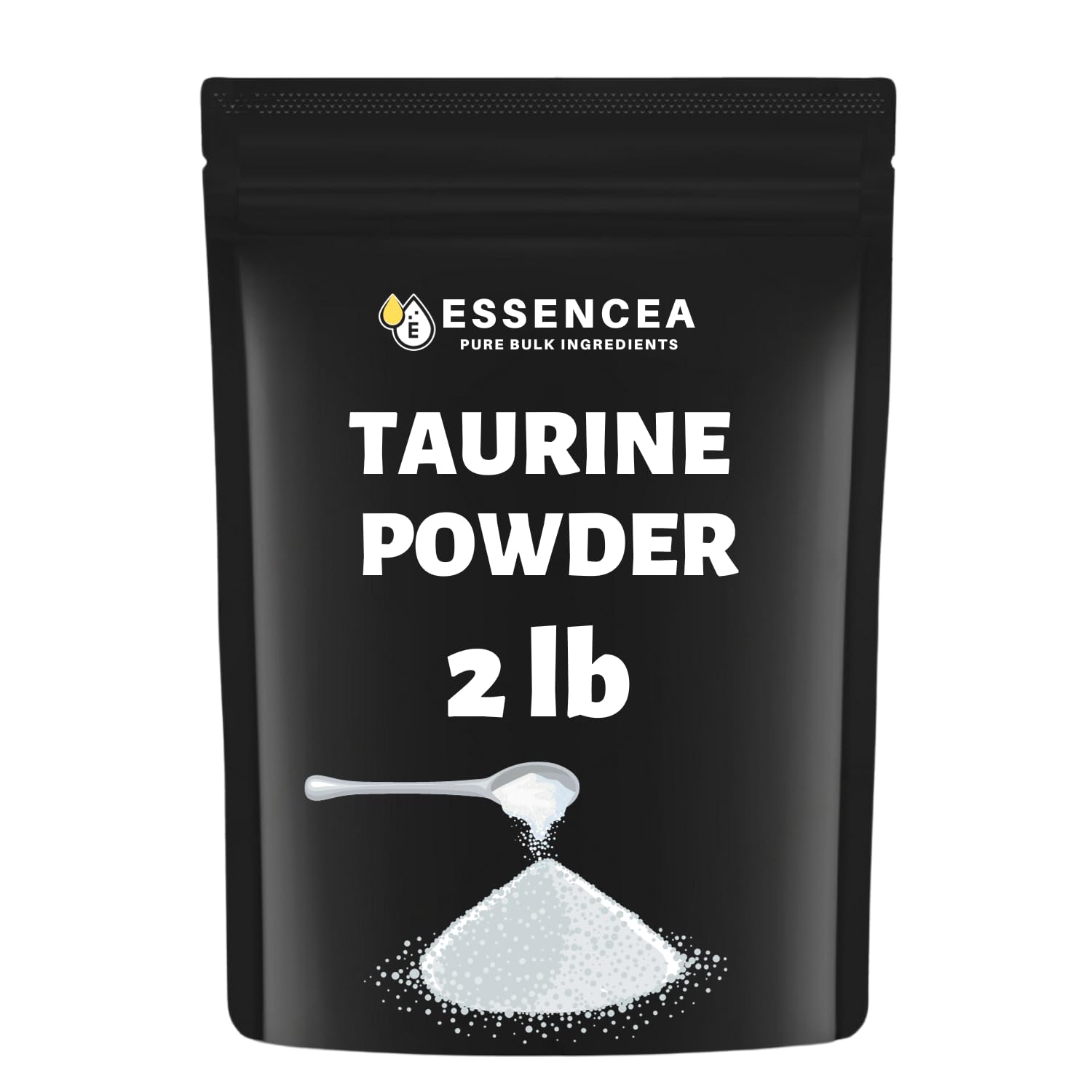 Amazon.com: Essencea Taurine Powder 2lb Pure Bulk Ingredients | 100% ...