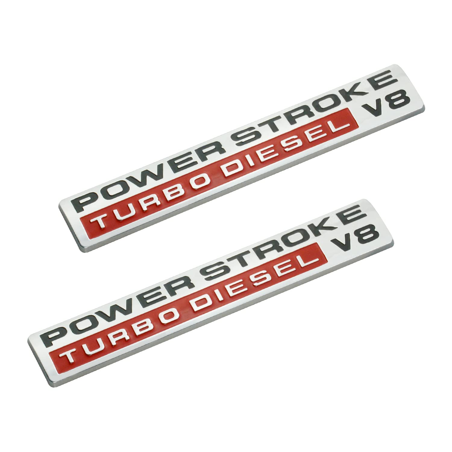 Buy DINTIN2 Pack 05 -10 Super Duty Stroke Turbo Diesel V8 Emblems 3D ...