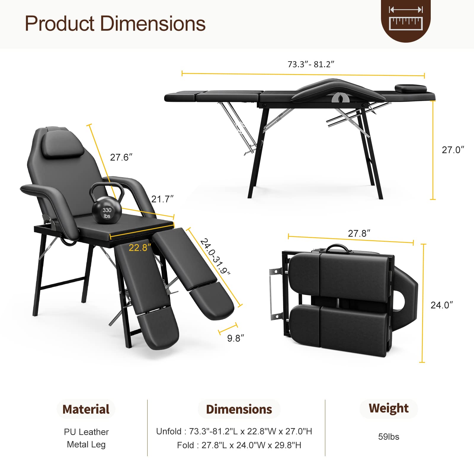 Split Cell Chart Tattoos