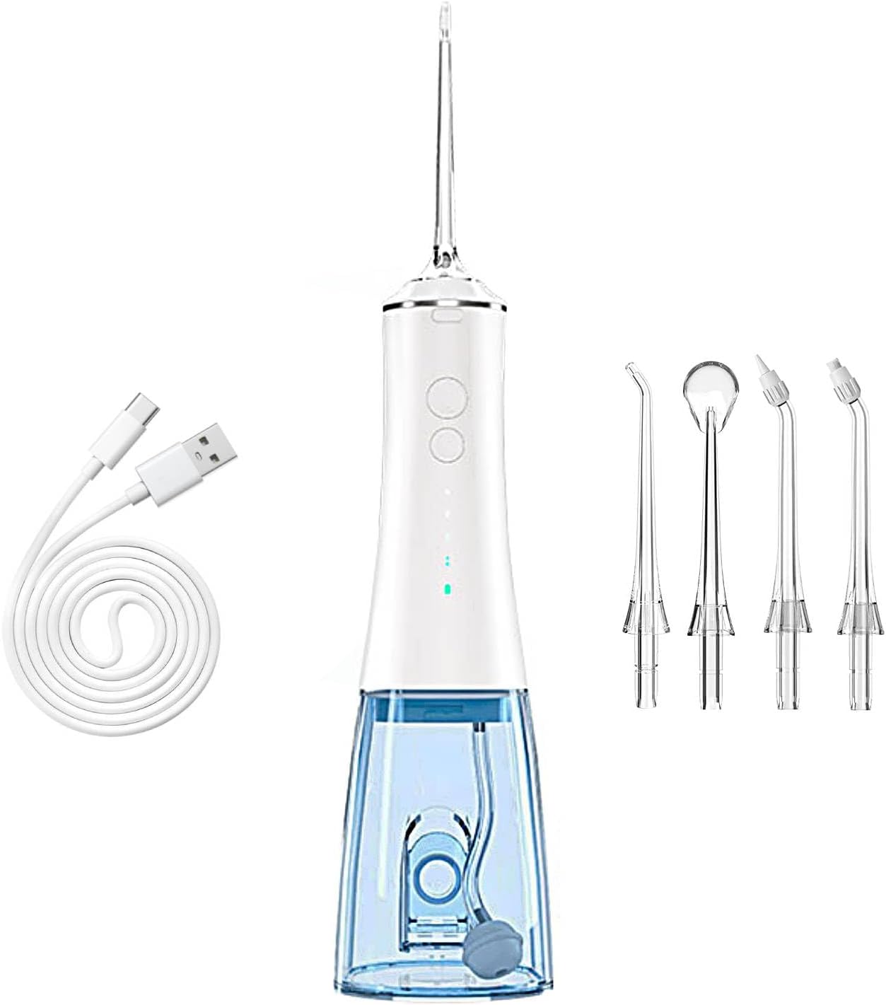 Amazon.com: Water Dental Flosser for Teeth Cleaning, Portable Dental ...