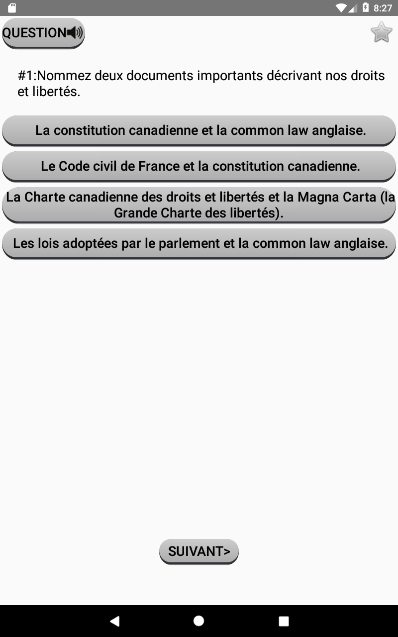 Test de citoyenneté canadienne - App on Amazon Appstore