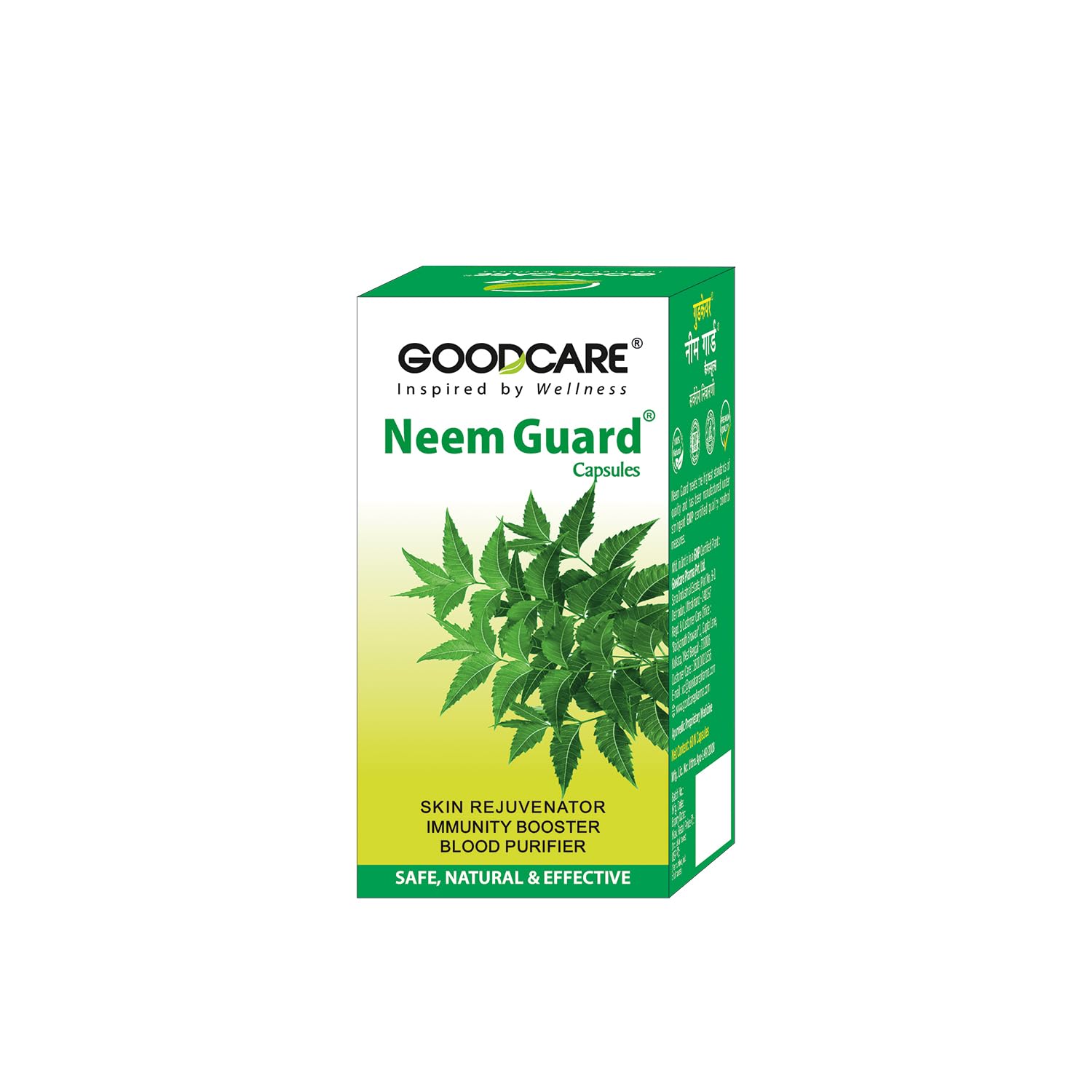 Buy GOODCARE (From the house of Baidyanath) Neem Guard s I Natural Booster and maintains y skin ...