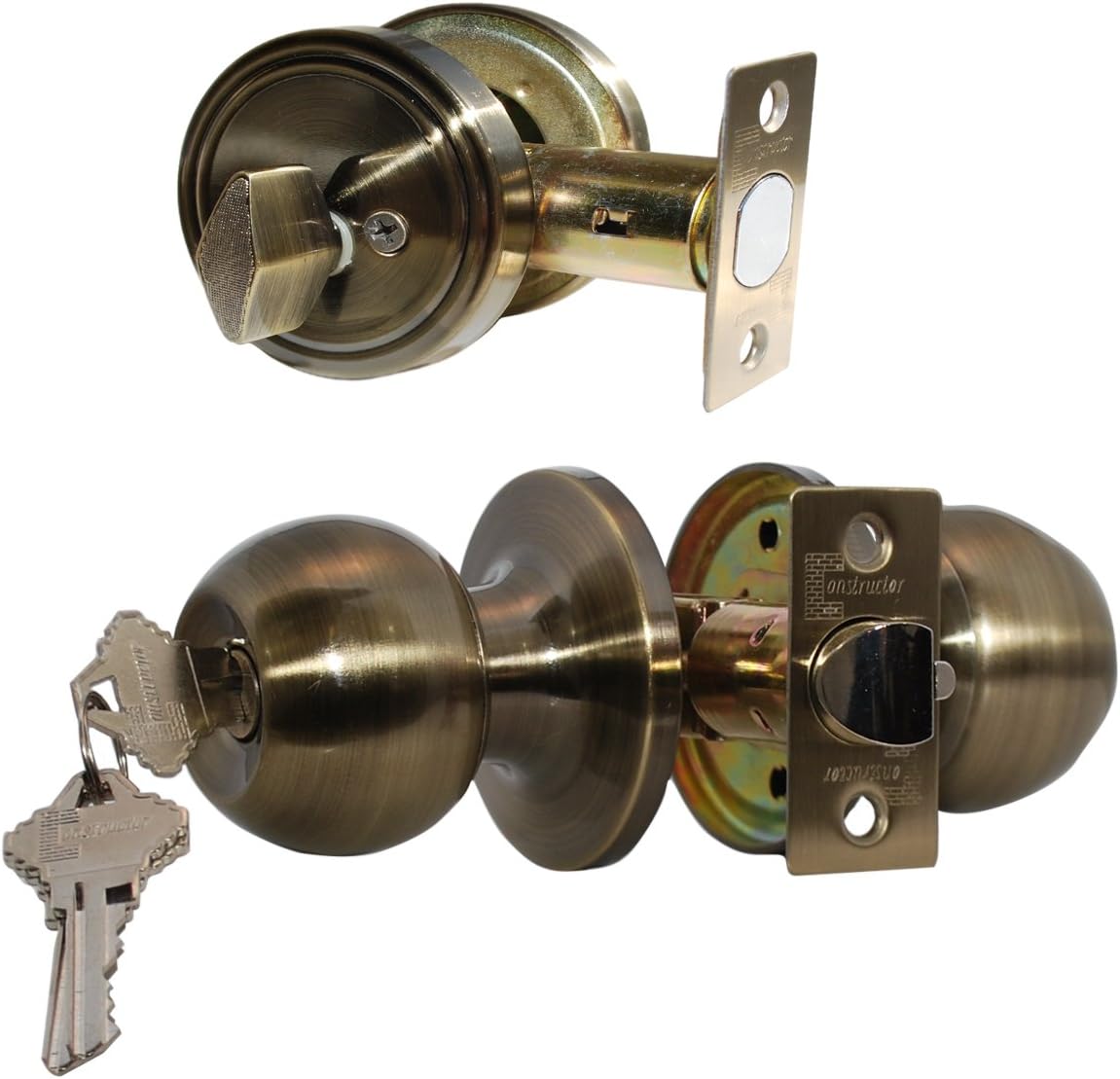 Master Lock Keyed Entry Door Lock, Single Cylinder Deadbolt with ...