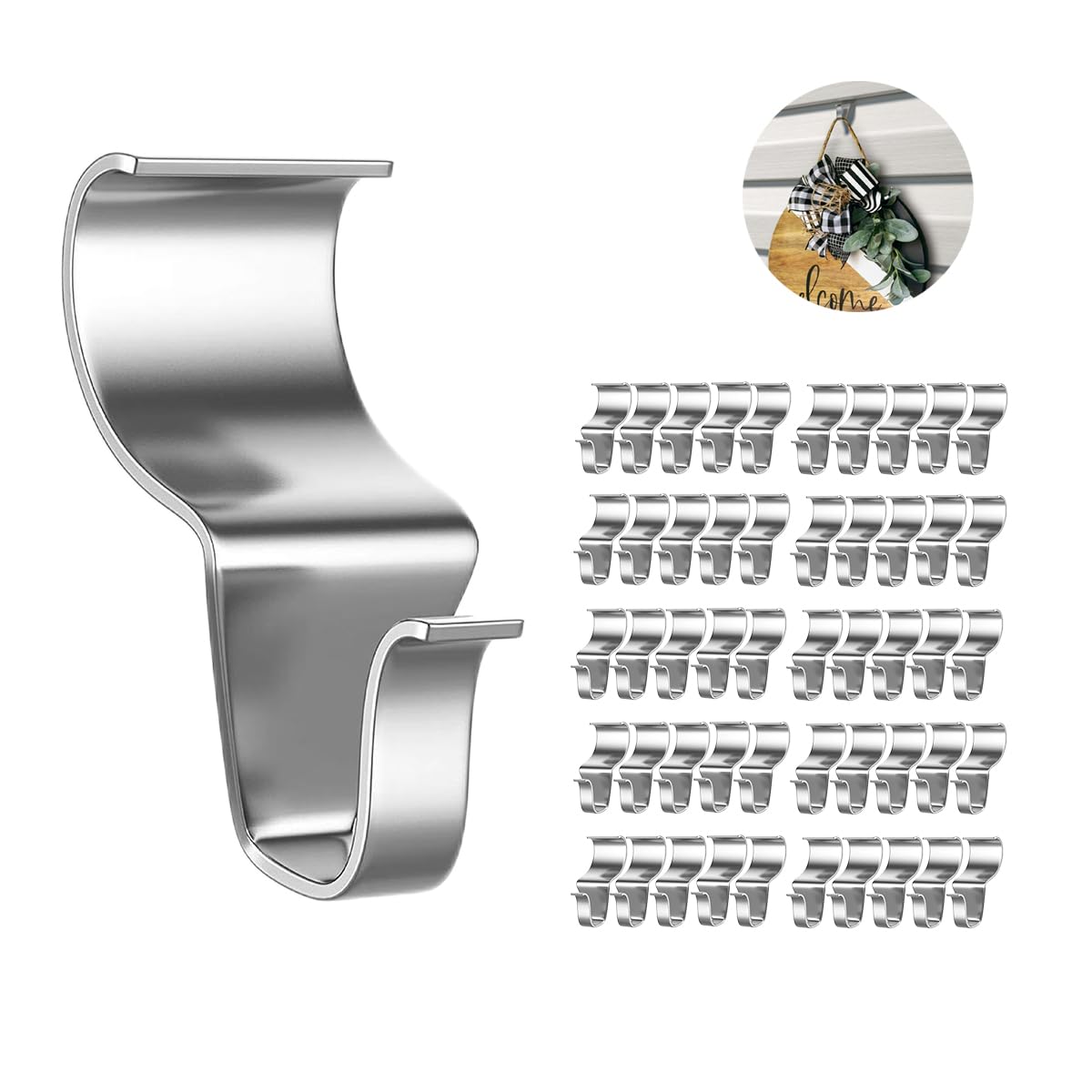 Amazon.com: Outdoor hooks for hanging vinyl siding clips for hanging ...