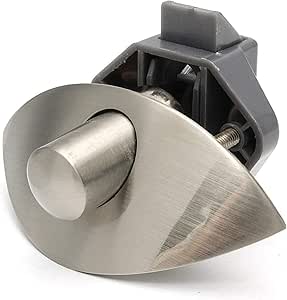 POFET Zinc Alloy Half Moon Handle Push Lock Lock Knob Caravan RV ...