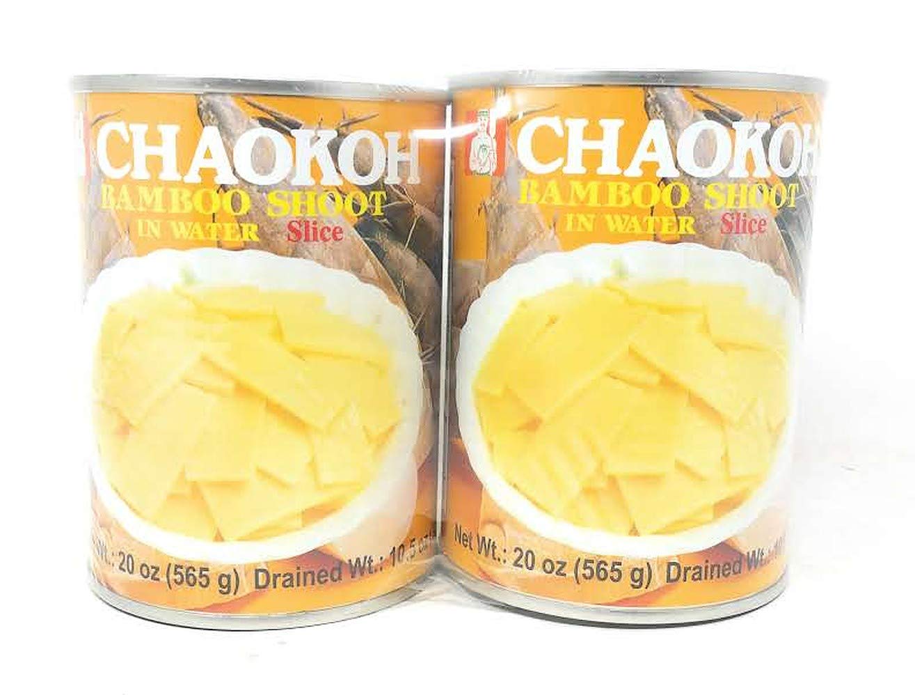 Chaokoh Bamboo Shoot in Water (Slices) 565g, 2 Pack : Amazon.in ...