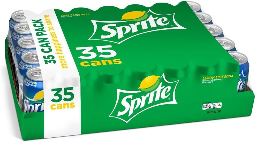 Amazon.com : Sprite 12 oz. cans, 35 pk. (pack of 4) A1 : Grocery ...