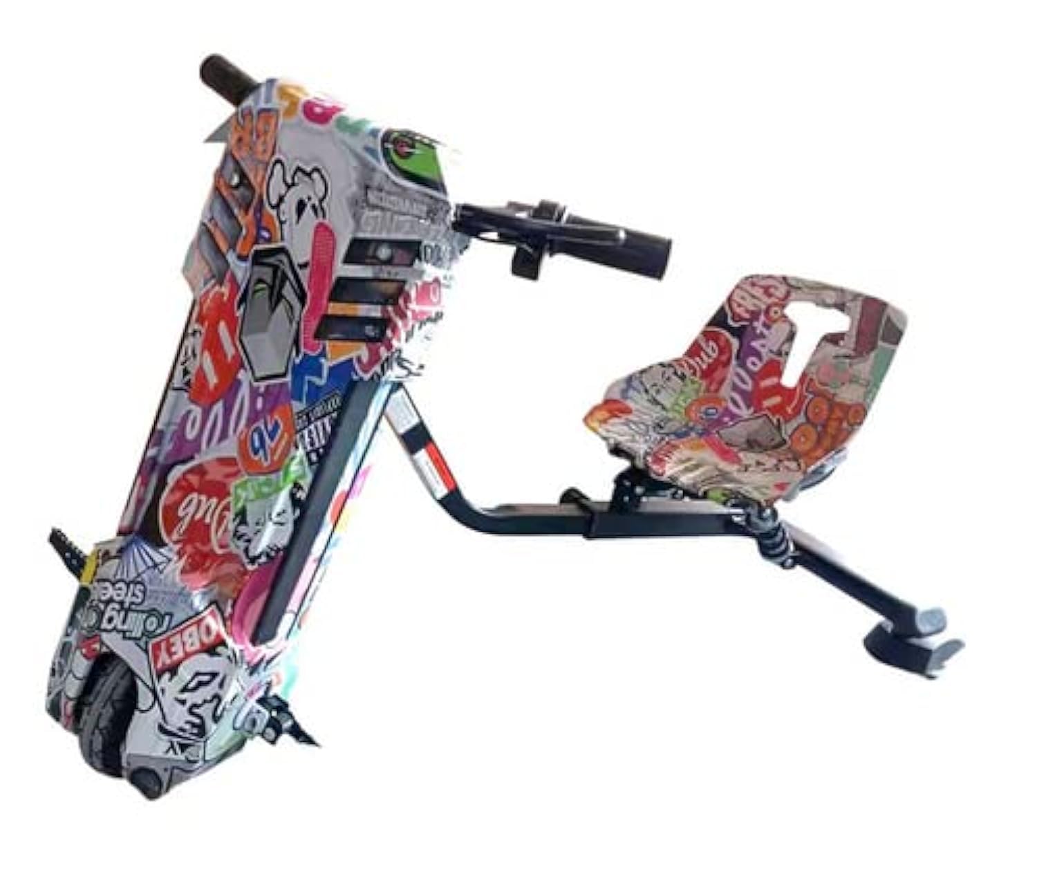 Buy NTECH 36V Electric 360 9MPH Drifting Scooter 3-Wheel Ride On Toy ...