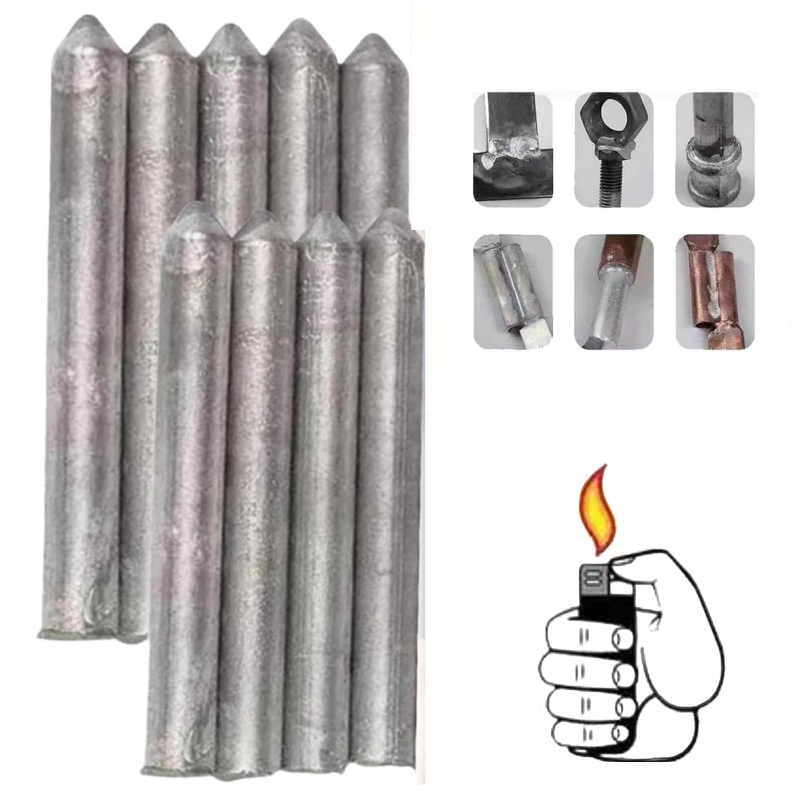 Buy 9PCS Low Temperature Universal Welding Rod,Low Melt Solder,Easy ...