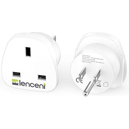 VINTAR UK to USA Plug Adaptor. Travel Socket Converter Adapter for US ...