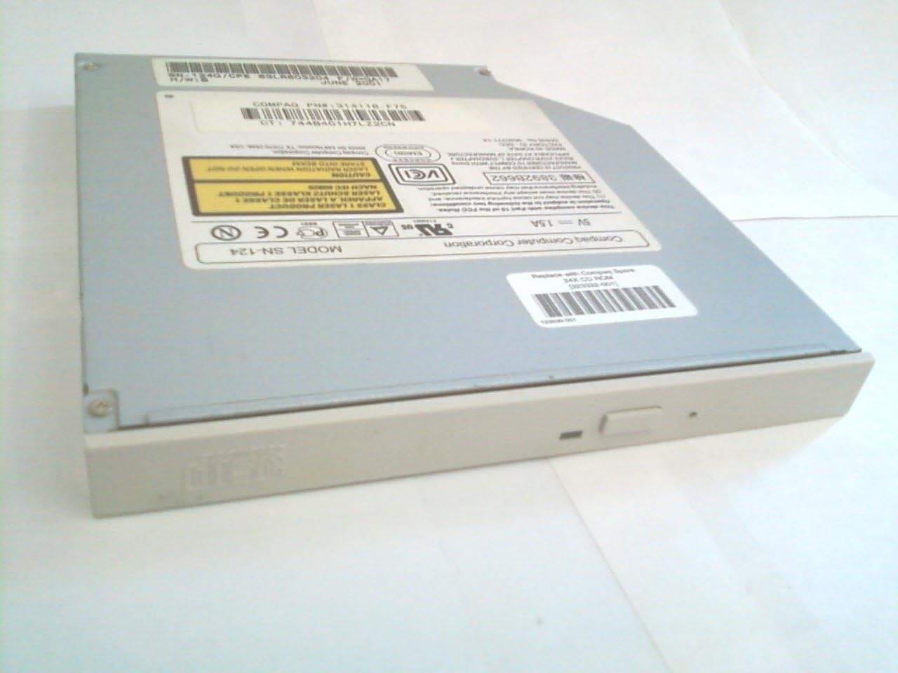 Amazon.com: Compaq Laptop CD Disk Drive Model: SN-124 p/n: 314118-f75 ...