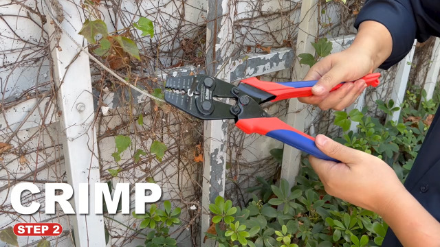 Watch How to swage wire rope sleeve with CWR1328 on Amazon Live