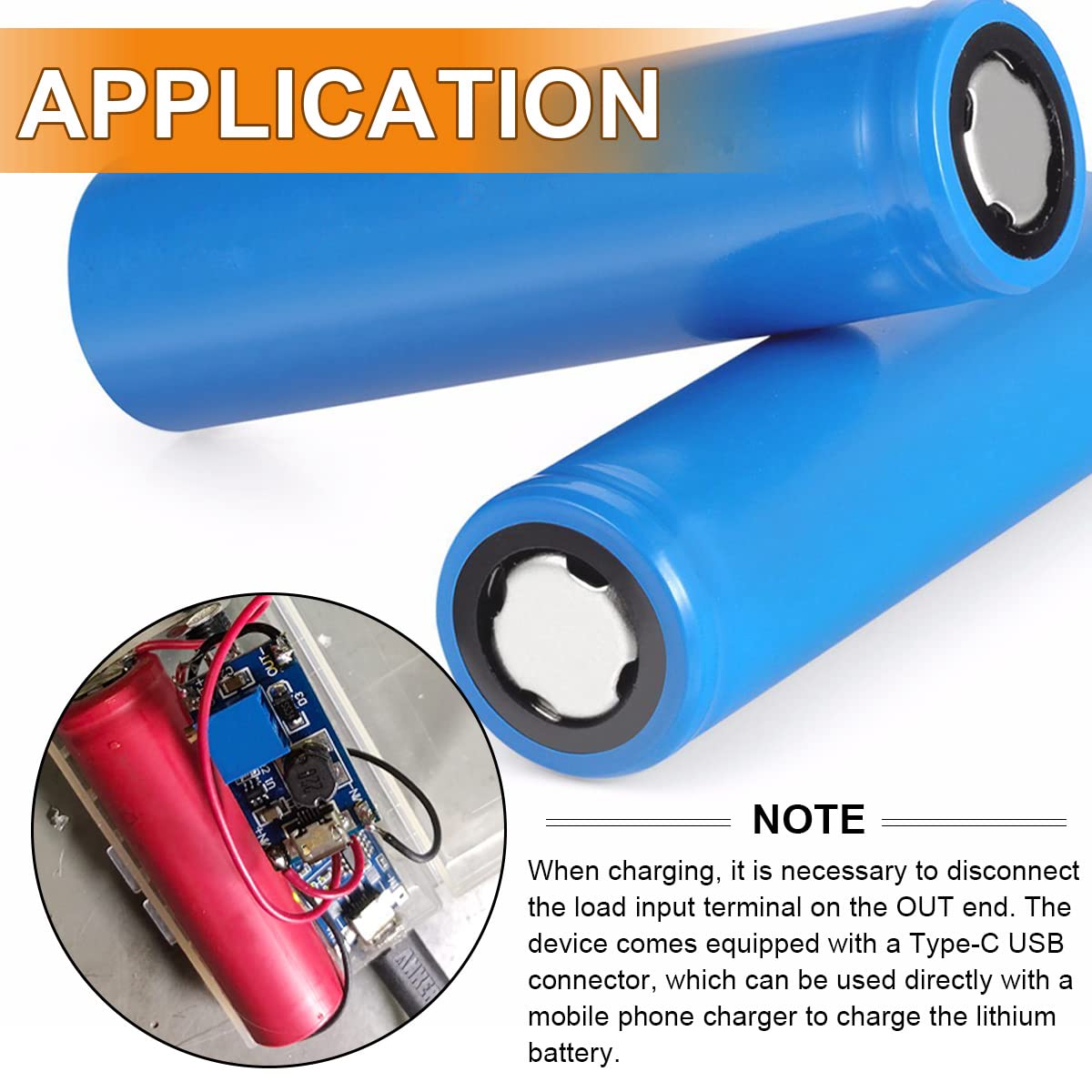 Snapklik.com : DAOKAI Lithium Battery Charging Board Type-C USB 18650 ...