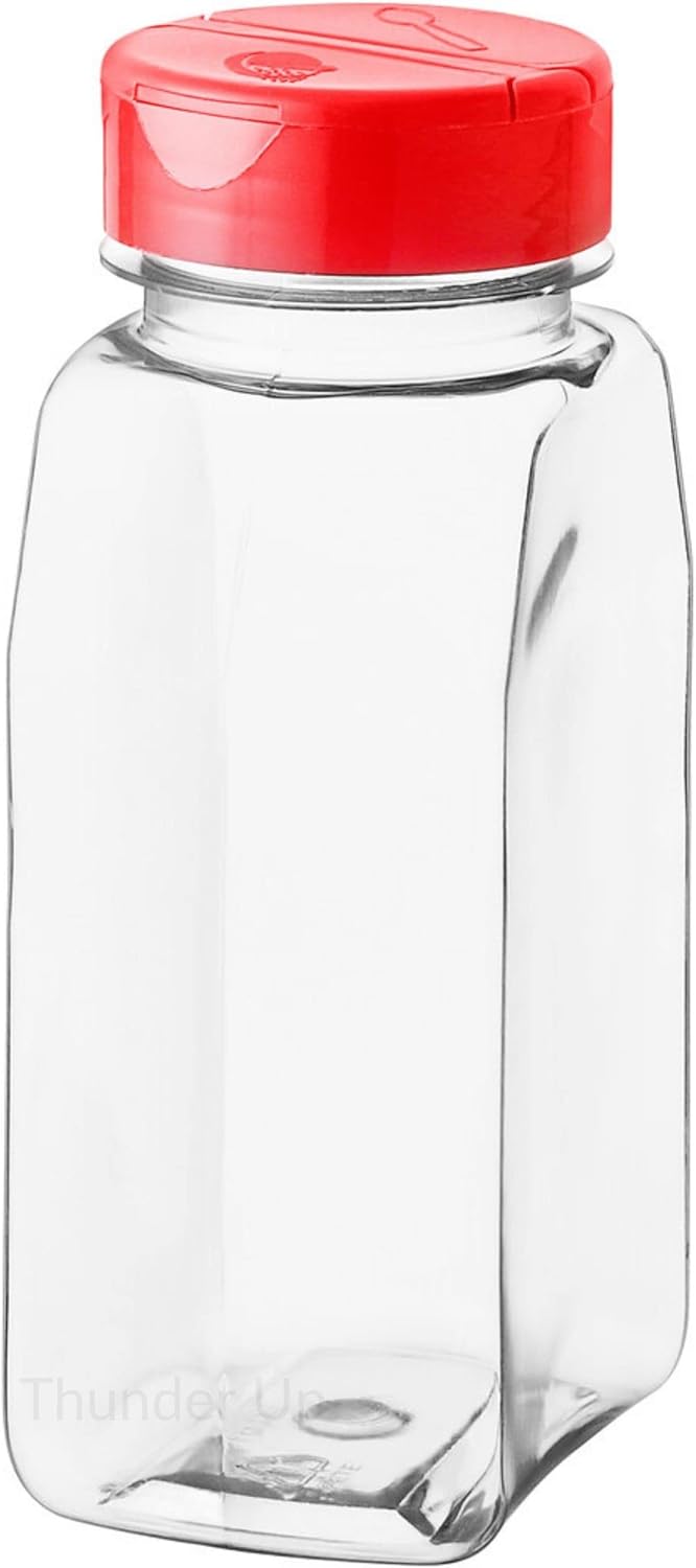 Thunder Up Parmesan Cheese Shaker 16 Oz, Plastic Grated Parm Cheese ...