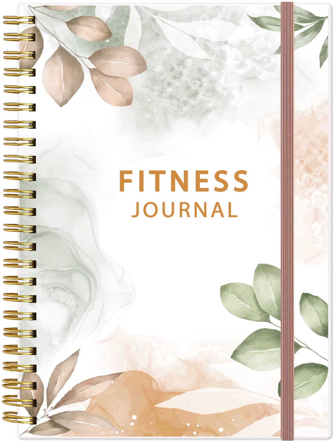 Fitness Journal for Women & Men - A5 Workout Journal/Planner Daily ...