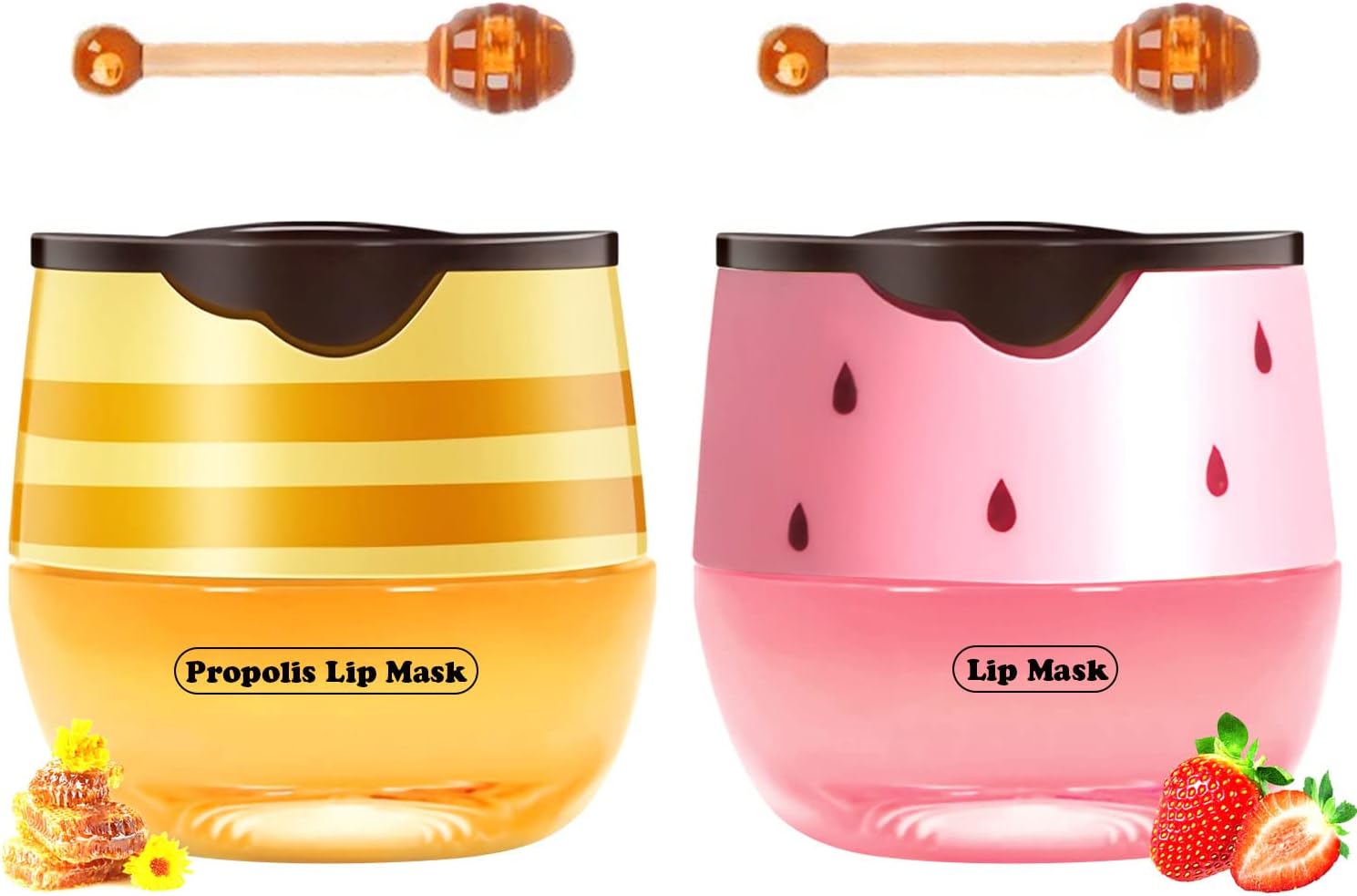 Amazon.com : 2 Pcs She Loves Day & Night Moisturizing Lip Balm, Anti ...