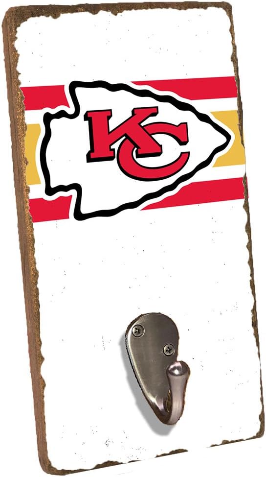 Amazon.com : Rustic Marlin Designs NFL Wall Hook (Single) with Stripes ...