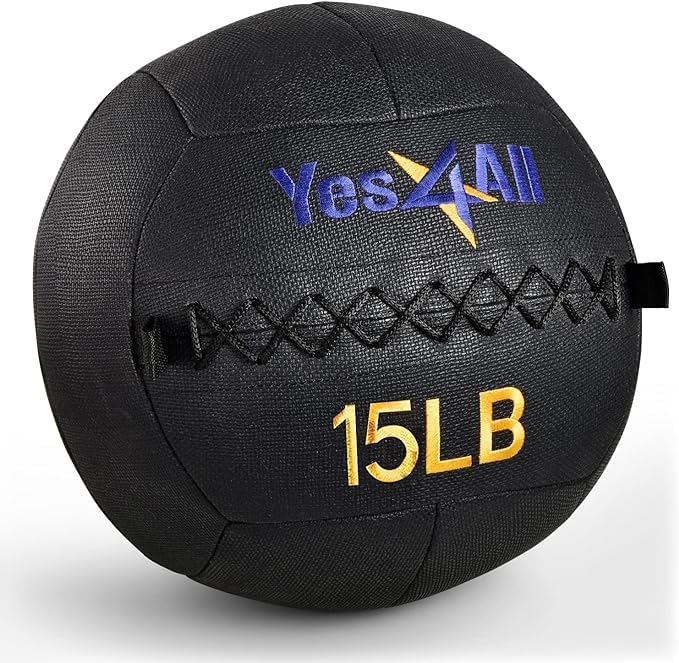 Snapklik.com : Yes4All Wall Ball, Soft Leather Weighted Iron Sand Ball ...