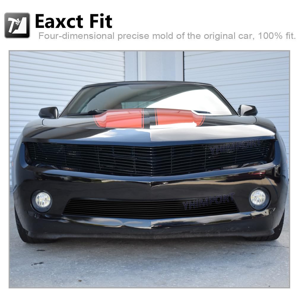 2011 Front Black Billet Grille Insert Compatible With 2010-2013 Chevy ...