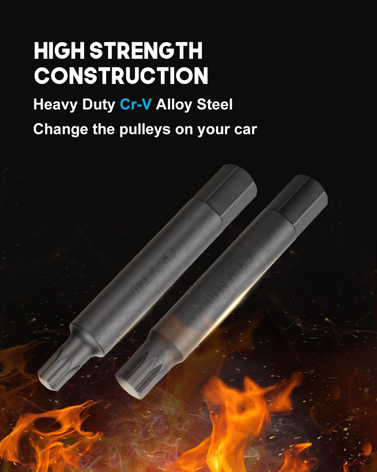 Snapklik.com : ZOMIYU 18PCS Alternator Pulley Remove Install Tool Kit ...