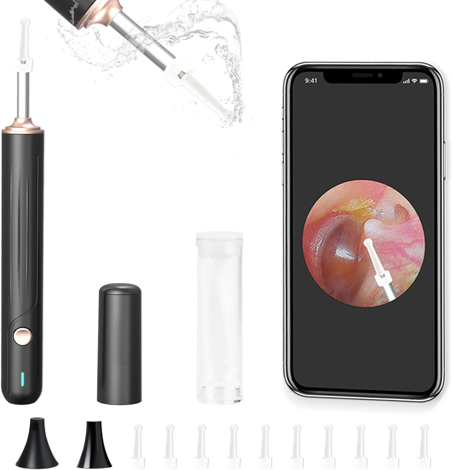 Amazon.com: AnyScope Wireless Otoscope with Gyroscope, Ear Camera with ...