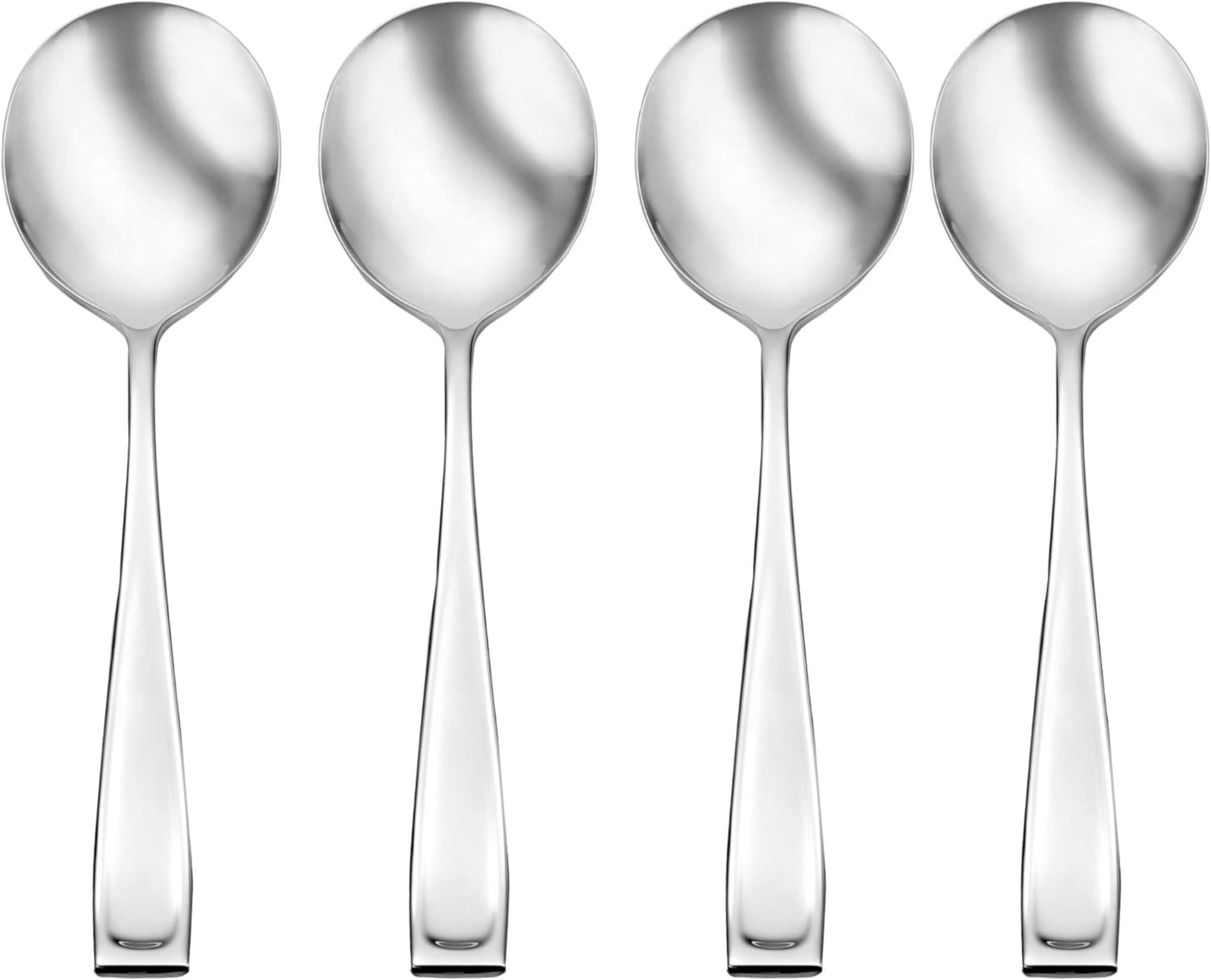 Amazon.com | Oneida Moda Fine Flatware Soup, Set Of 4 Spoon, STAINLESS ...