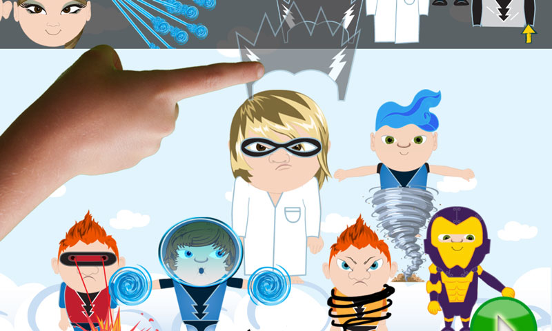 ClickySticky Superheroes - App on Amazon Appstore