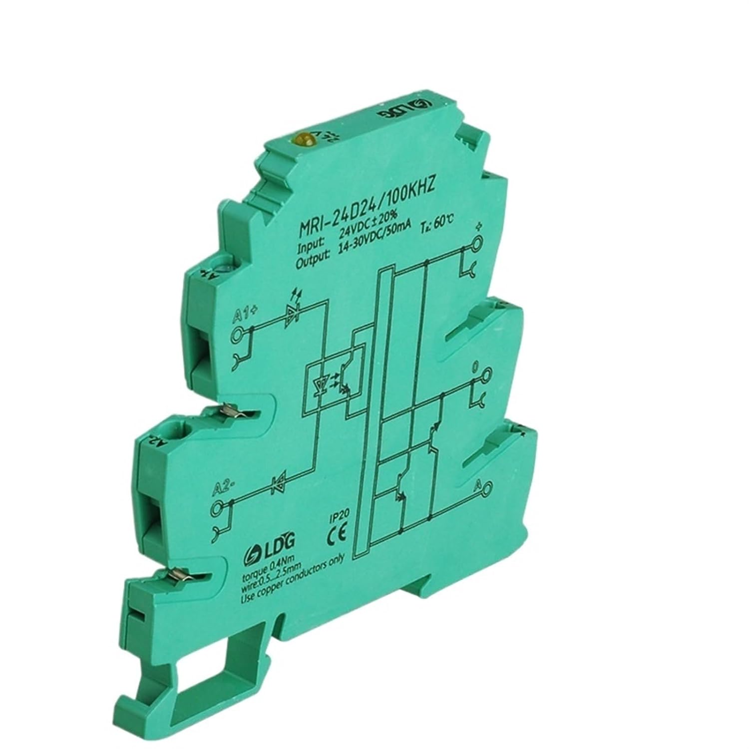 MRI-24D24 100KHZ High Frequency Optocoupler Relay 24VDC 8mA Input ...