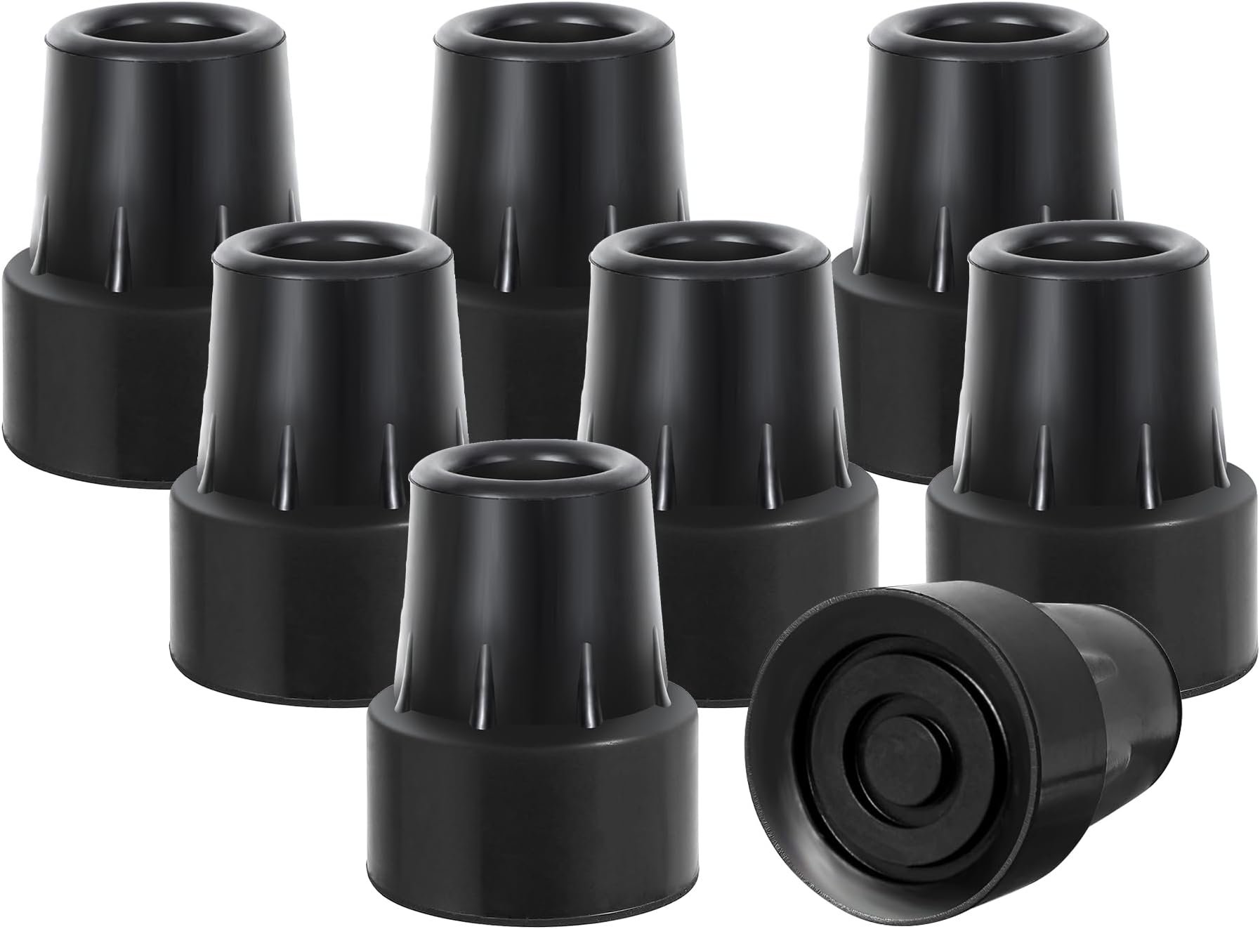 Amazon.com: PortCanes Cane Tips Replacement Walking Cane Tips Rubber ...