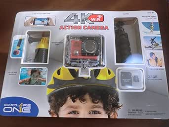 Amazon.co.jp: アクション カメラ 4K Wifi エクスプローラー ワン Explore One Action Camera ...