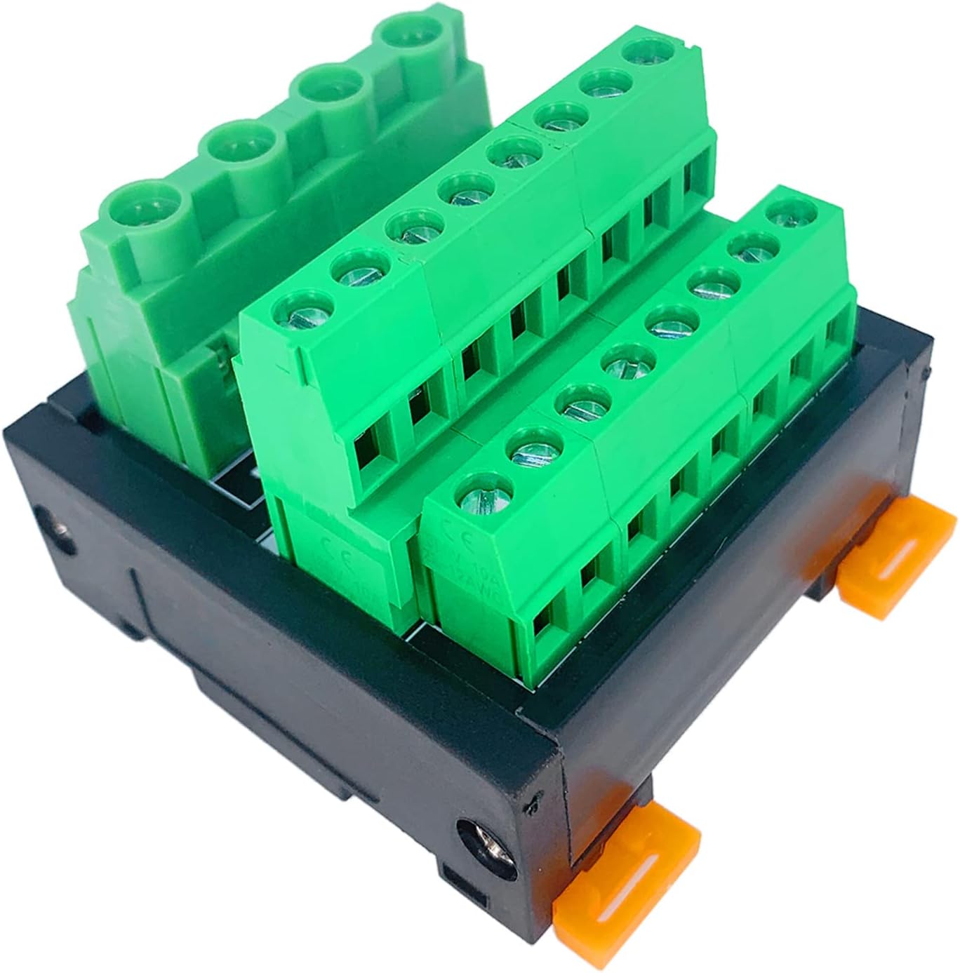 Amazon.com: ANMBEST 2 in 8 Out Terminal Blocks Module, 25A DIN Rail and ...