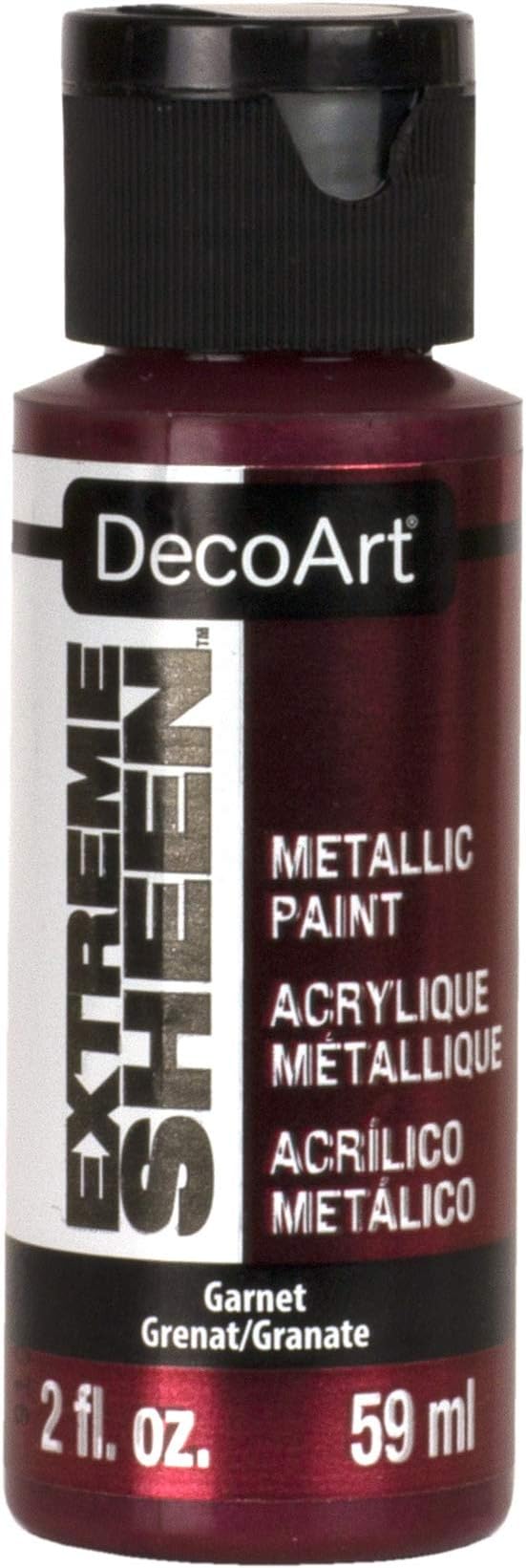 DecoArt Americana Décor Metallic Jar of Paint, Acrylic, Pewter, 236 ml ...