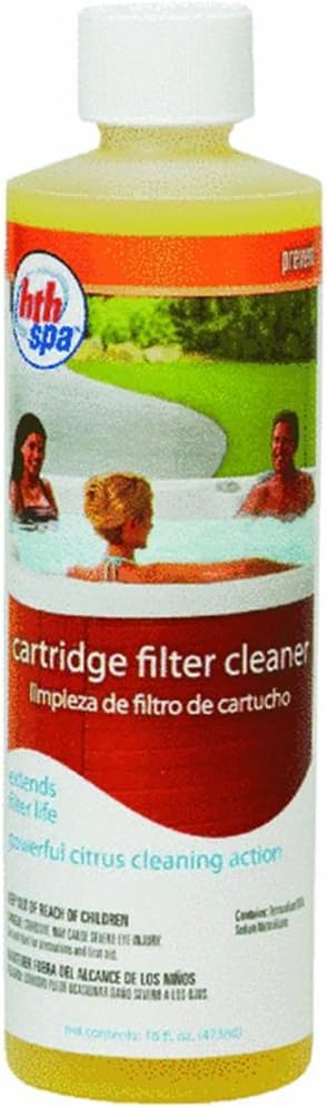 Amazon.com : Arch Chemical 86223 HTH Spa Cartridge Filter Cleaner, 1 ...