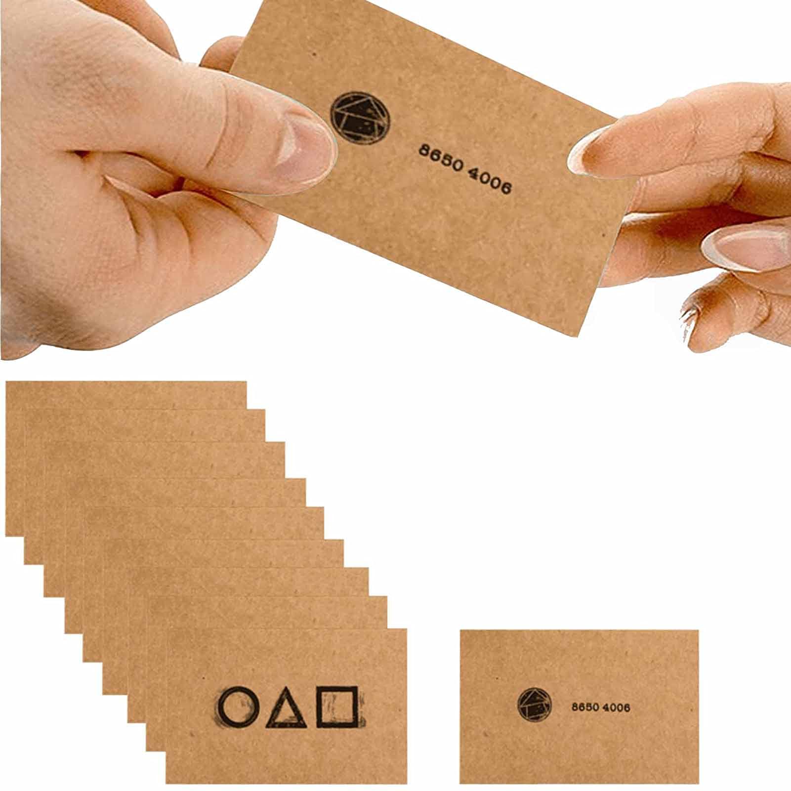 Buy lingyagaofeng 30 Pcs Squid Game Card, Squid Game Invitation Card ...