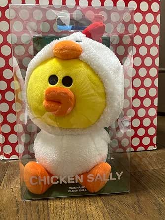 Amazon.co.jp: Line Friends Sally "Chicken Saree" Plush Toy : Toys & Games