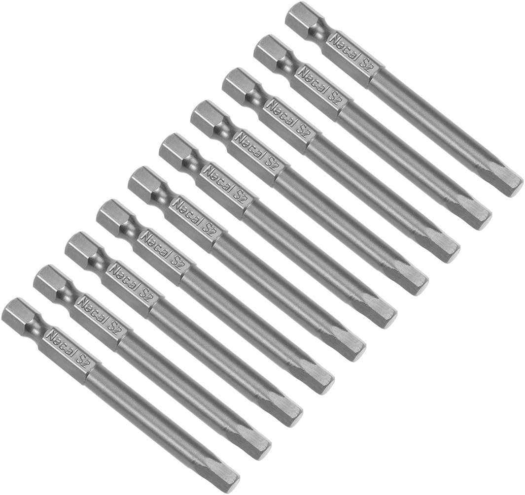 uxcell 10Pcs 1/4" Hex Shank 65mm Length Magnetic Hex Head H5 ...