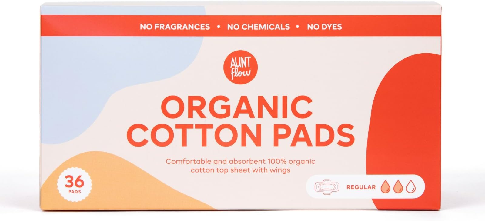Amazon.com: Wild Oasis Organic Pads with Wings - Natural Bamboo Organic ...
