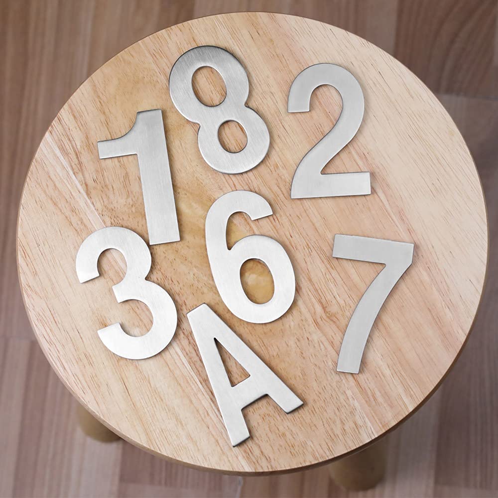 Snapklik.com : 3-Inch Self Adhesive Mailbox Number Door Letters Street ...