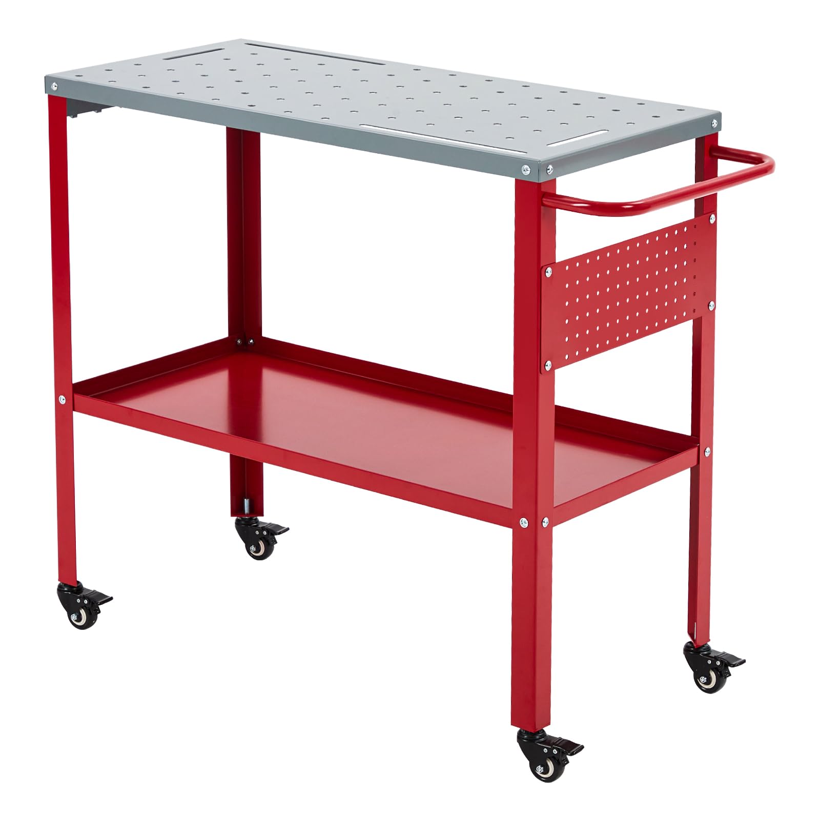 Garveetech Movable Welding Table 36x18 1200lbs Steel Welding Workbench ...