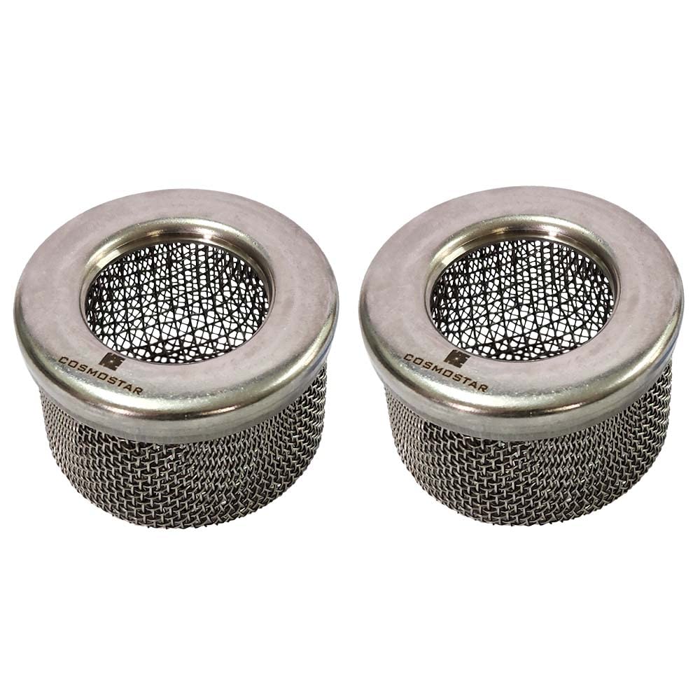 Amazon.com : Cosmostar Stainless Steel Inlet Strainer 1" NPT - 2 pcs ...