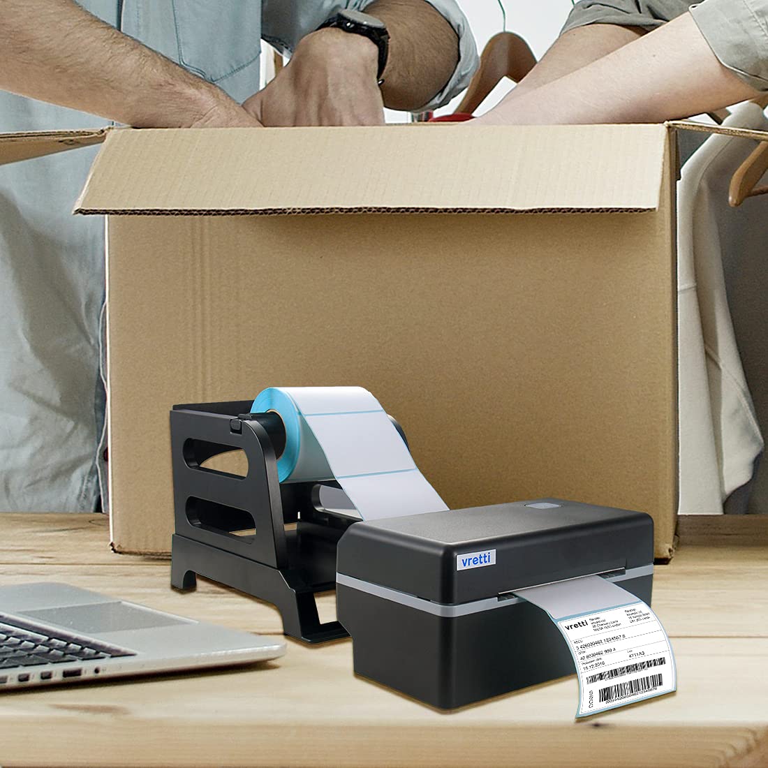 Snapklik.com : Label Holder For Rolls And Fan-Fold Labels