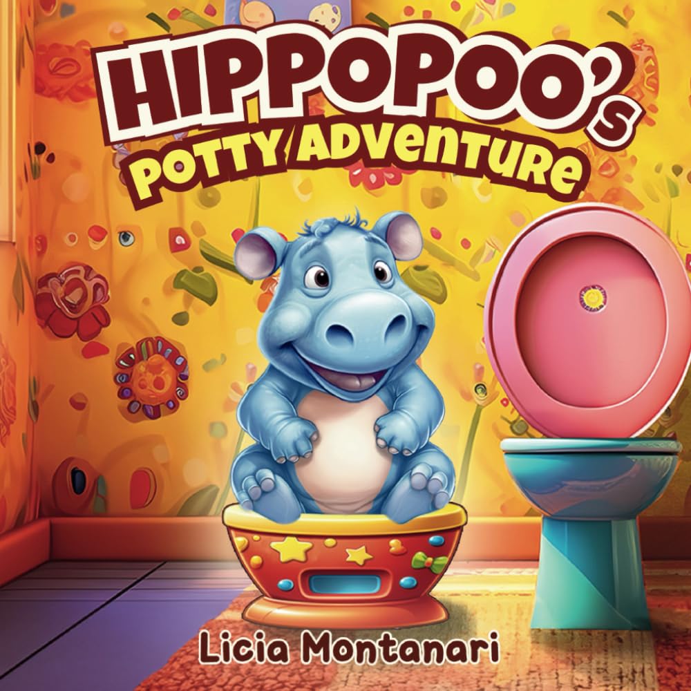 Hippopoo's Potty Adventure: An Illustrated Diaper-Free Potty Training ...