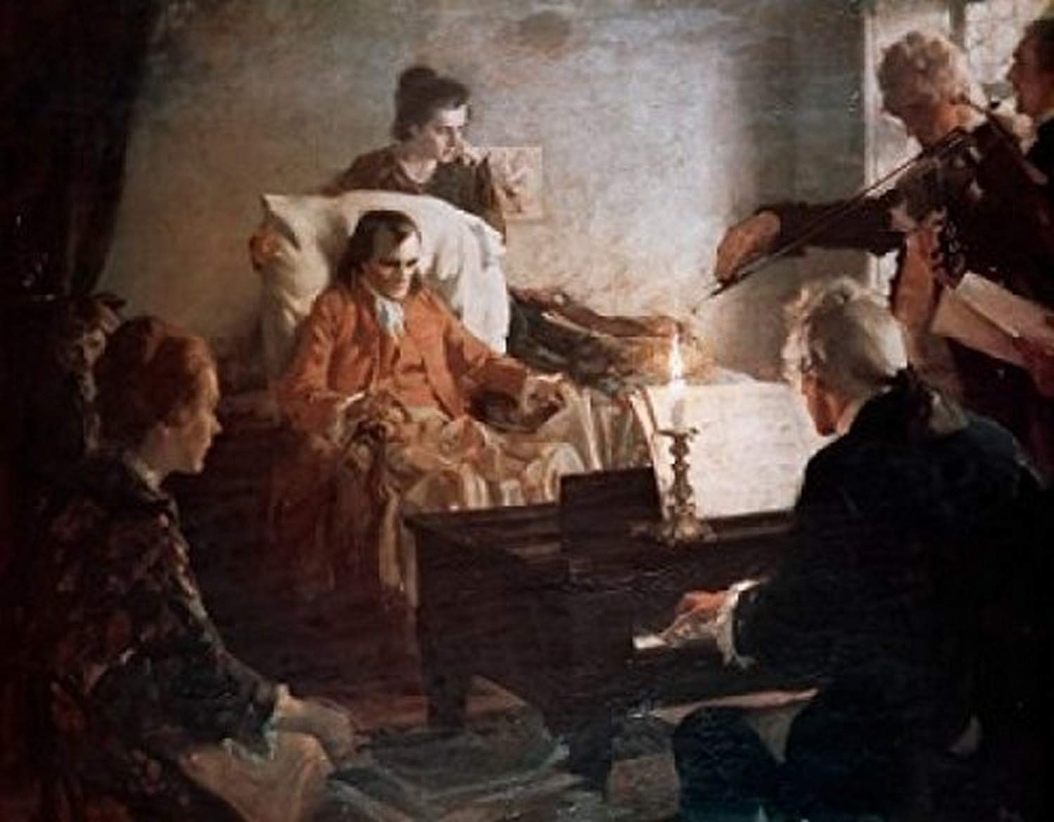 Mozart Deathbed