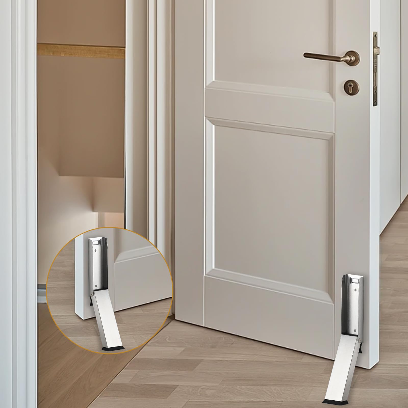 Amazon.com: 3TG8 Door Stop,Door stoppers,Door Stops,Stainless Steel No ...