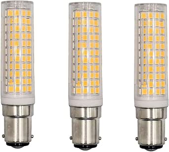 AIYOWEI BA15D 10Watt LED Corn Light Bulbs Dimmable Warm White 3000K ...