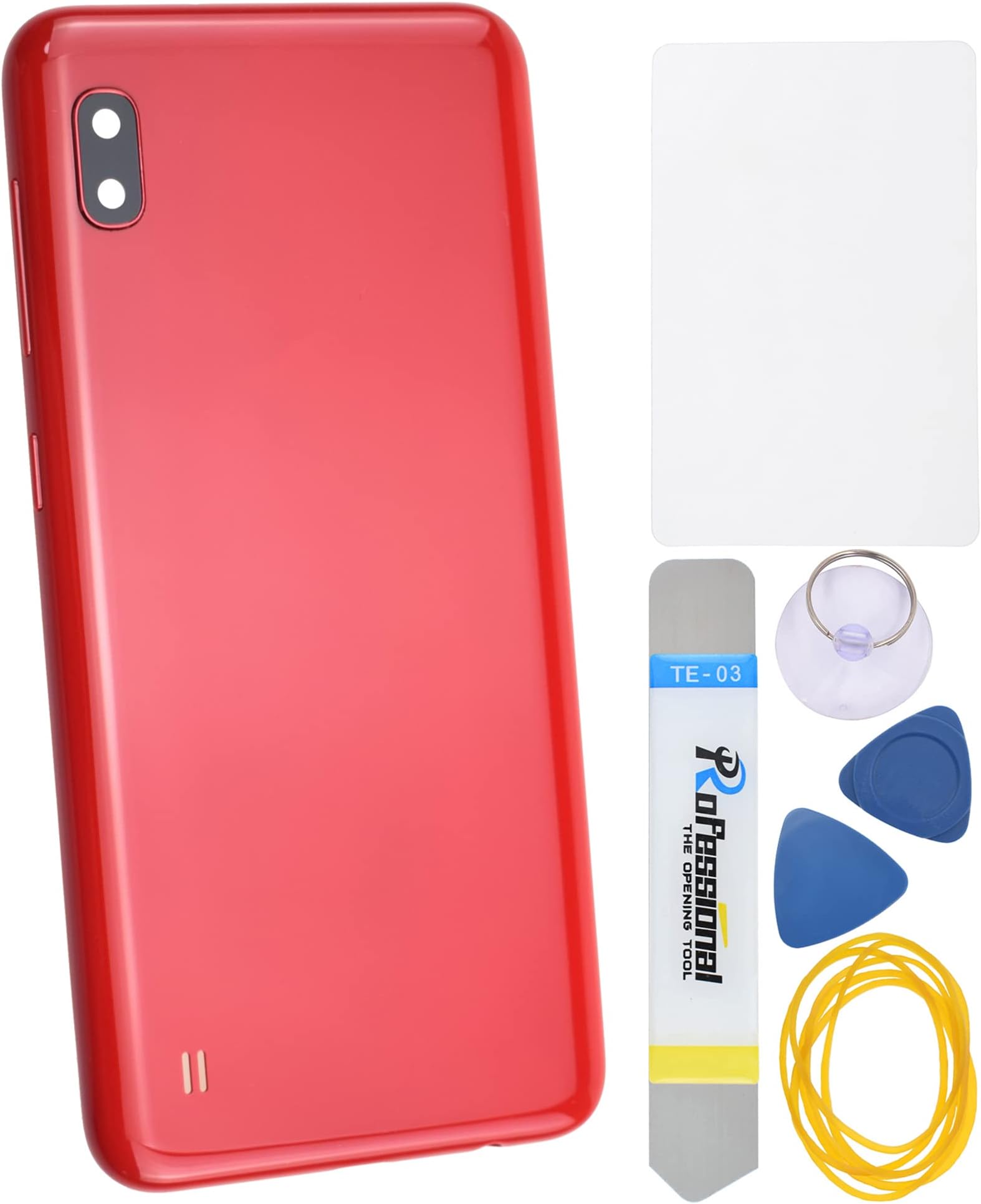 Amazon.com: Red Plastic Back Panel Cover Replacement for Samsung Galaxy ...