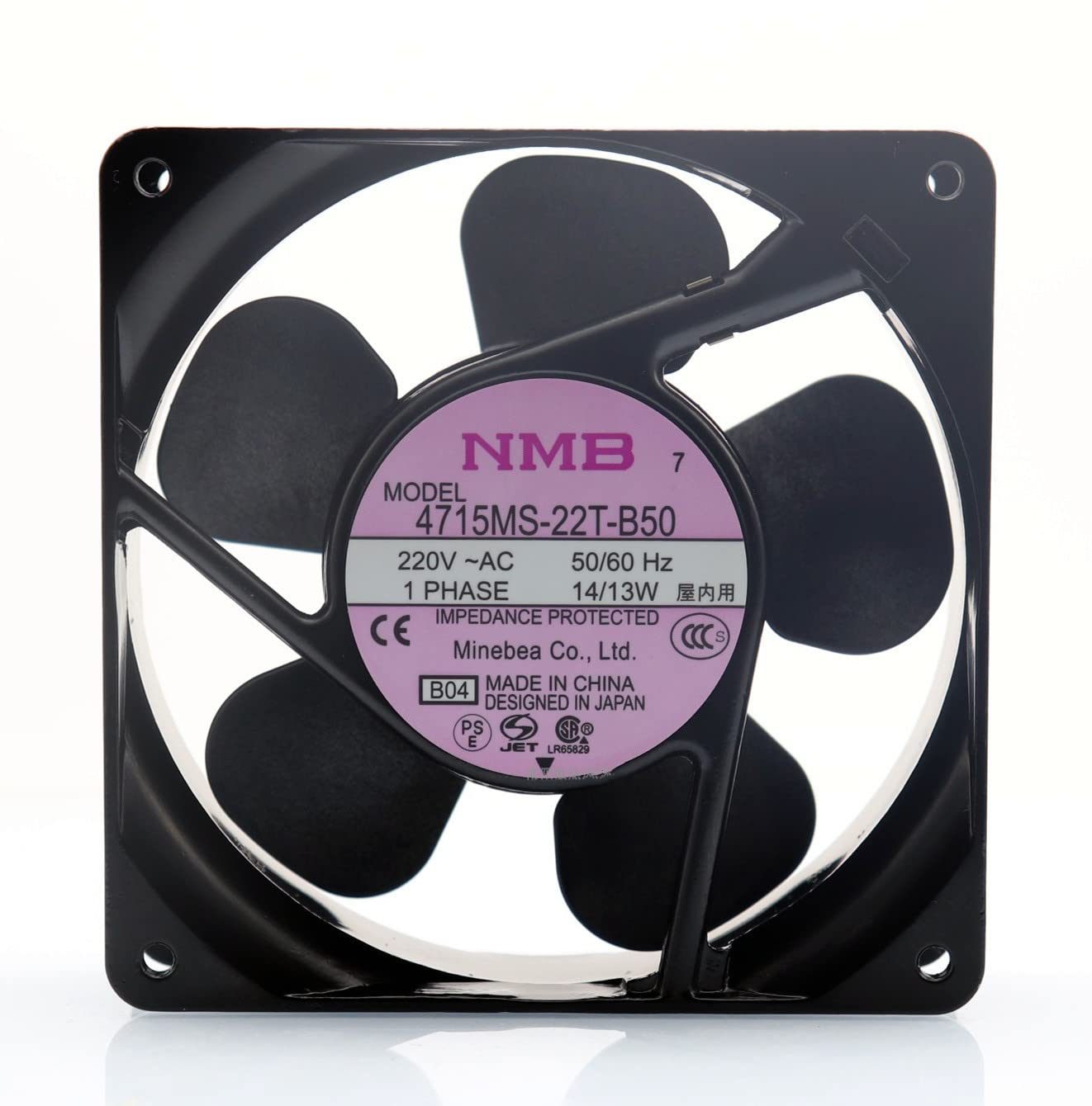 Amazon.com: 4715MS-22T-B50 Fans AC220V 14/13W 12CM Cooling Fan ...