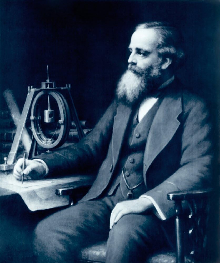 Pôster de James Clerk Maxwell físico escocês impresso por Science ...
