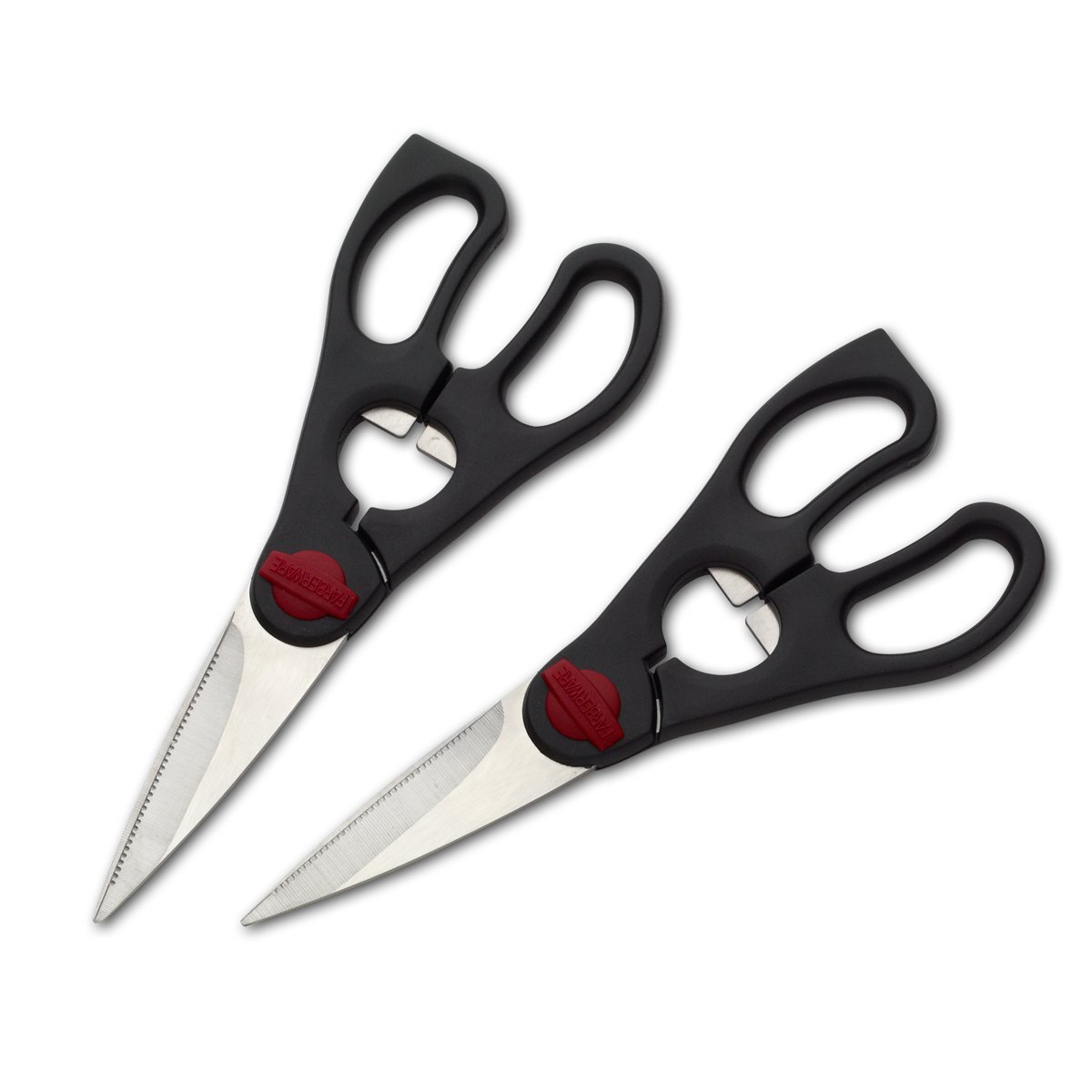 Buy Farberware 2-Piece Stainless Steel Utility Shears, Black Online at ...