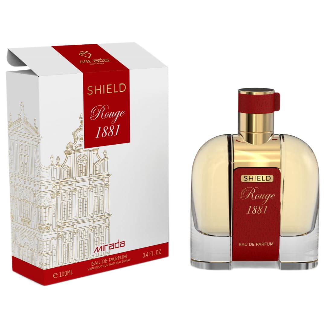 Amazon.com: MIRADA Shield Rouge 1881, Unisex Eau de Parfum (EDP) 3.4 FL ...